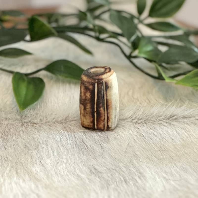 Dreadlock Bead Antler Frodi - SaltyDreads