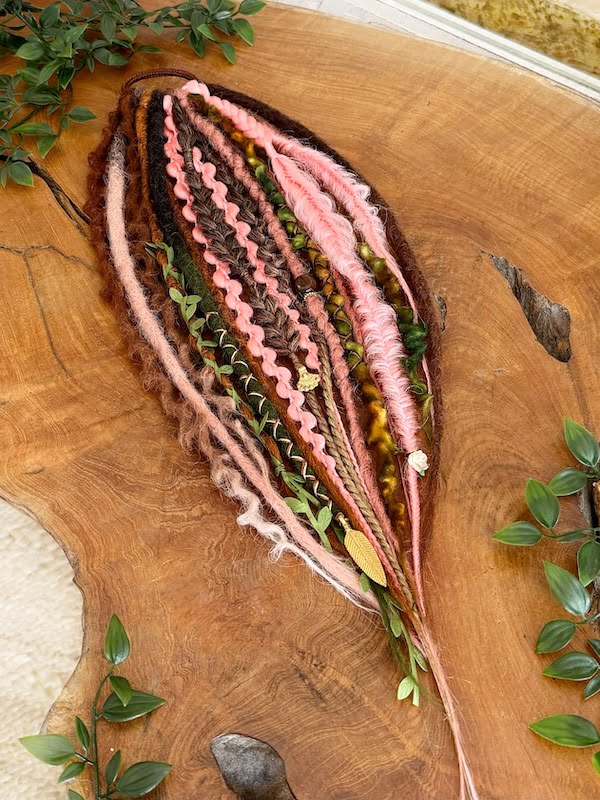 Elastic Dread Ponytail Loving Grey - SaltyDreads