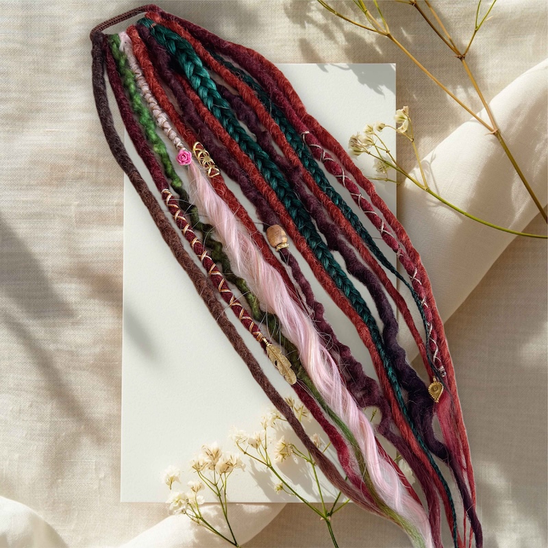 Elastic Dread Ponytail Tiny Robin - SaltyDreads