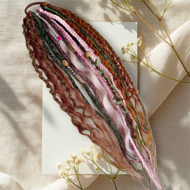 Elastic Dread Ponytail Tiny Robin - SaltyDreads